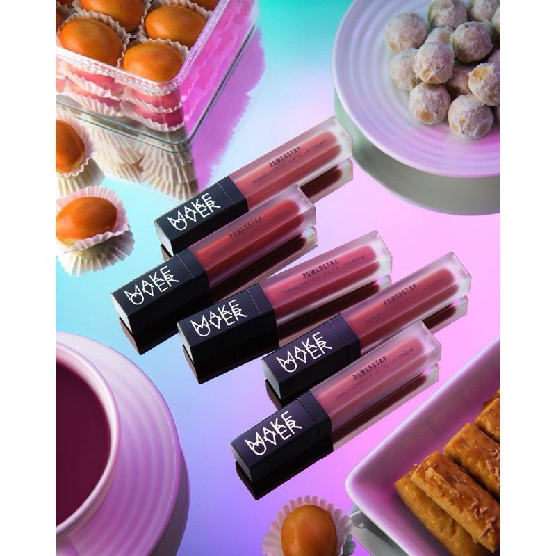 Jual Make Over Powerstay Transferproof Matte Lip Cream | Shopee Indonesia