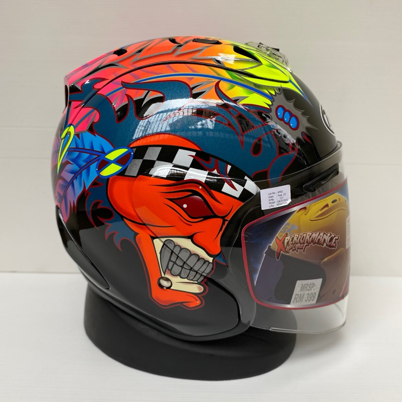 Jual HELM TSR RAM 4 RUSSEL BLACK | Shopee Indonesia