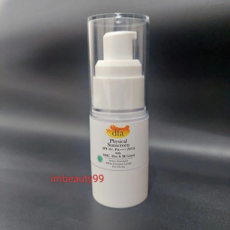 Jual DFA Physical Sunscreen SPF 50+ PA++++ (WO) - water resistant ...