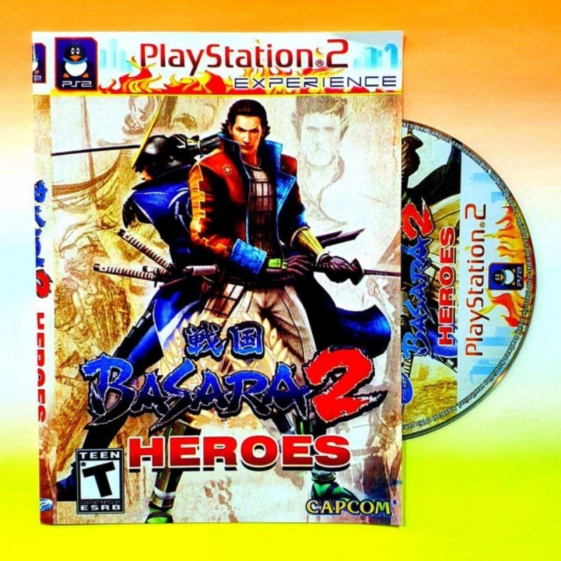 Jual KASET DVD PLAYSTATION PS2-KASET PS2 BASARA HEROES 2-BASARA PS2-BASARA 2 HEROES-BASARA 2 ...