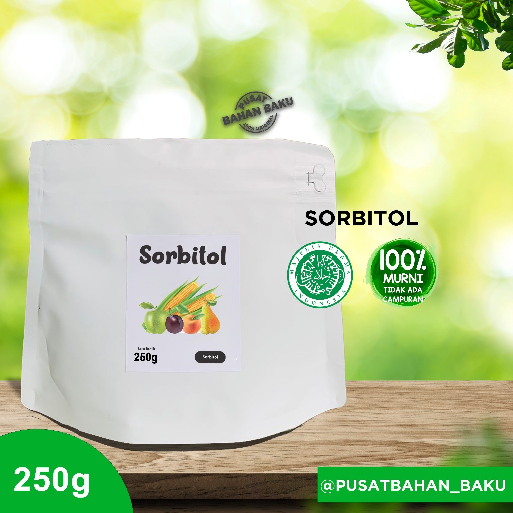 Jual SORBITOL 250 GRAM/SORBITOL 1KG/SORBITOL PEMANIS | Shopee Indonesia