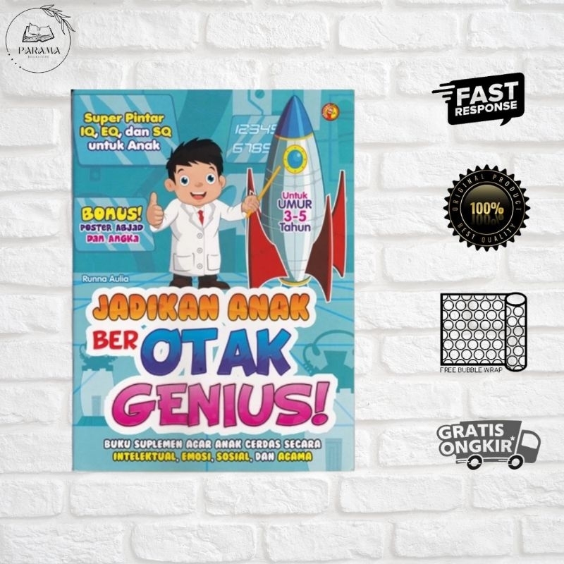 Jual Jadikan Anak Berotak Genius! - Buku Suplemen Agar Anak Cerdas ...