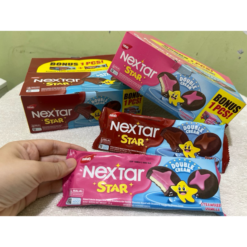 Jual Nextar Star Brownies Choco Perpak 31gr x 10Pcs(Exp Maret 2025 ...