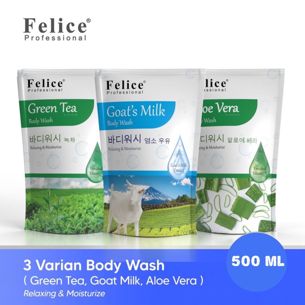 Jual Felice Body Wash Professional 500ml | Shopee Indonesia