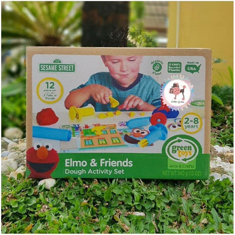 Jual Sesame Street Elmo and Friends Dough Activity Set | Shopee Indonesia