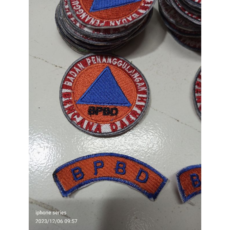 Jual Logo BPBD lengkap (badan penanggulangan bencana Daerah) #bordirmurah | Shopee Indonesia