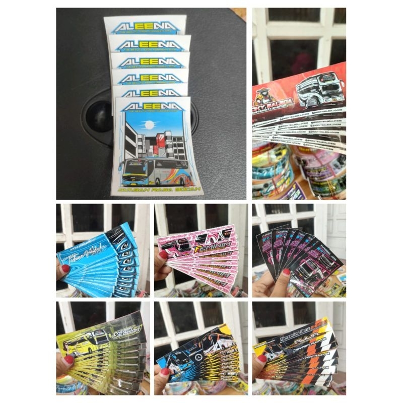 Jual Stiker Original Bus Artis , Telolet corong Atas | Shopee Indonesia