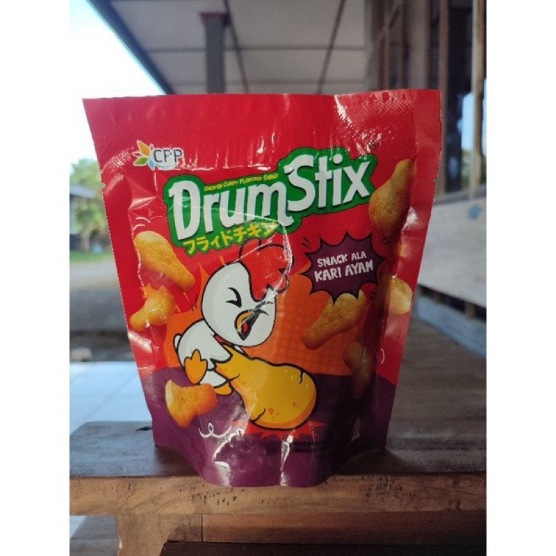Jual [BAG] DrumStix Snack rasa kari ayam BAG ISI 5 SACHET | Shopee ...