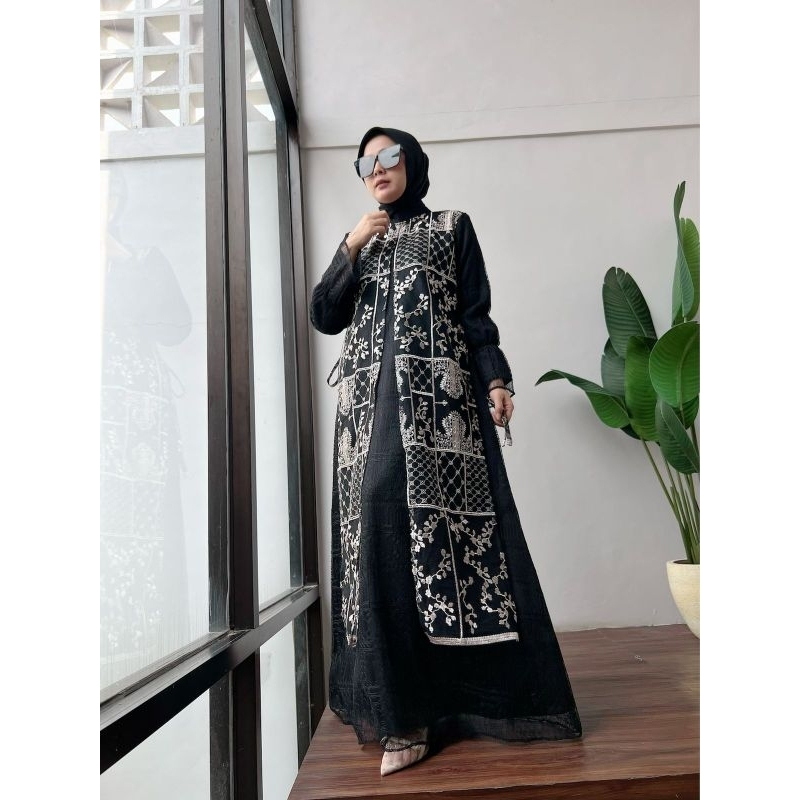 Jual GAMIS VIRAL WARNA HITAM | Shopee Indonesia