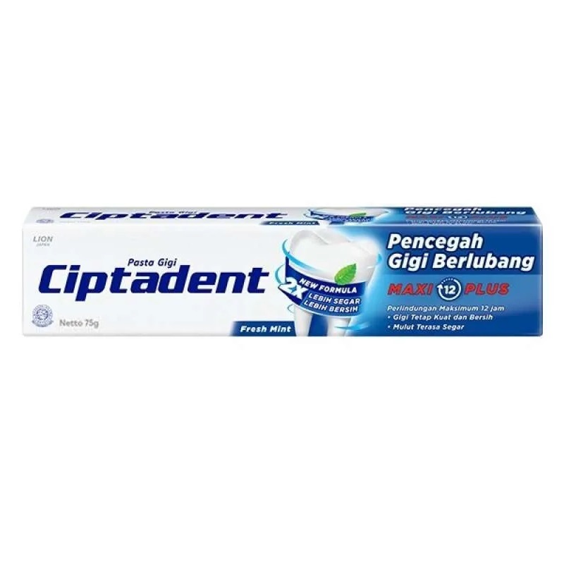 Jual CIPTADENT Maxi 12 Plus Toothpaste | Ciptadent Pasta Gigi 30gr ...