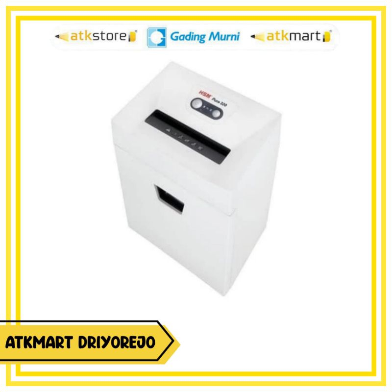 Jual HSM DOCUMENT SHREDDER PURE 320 STRIP CUT 3.9MM | Shopee Indonesia