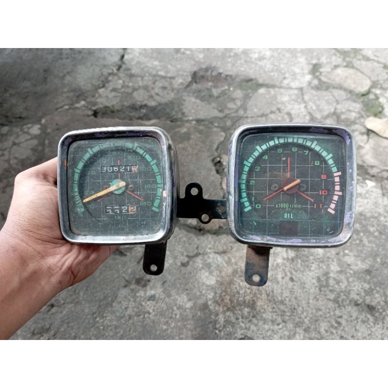 Jual speedometer suzuki trs motor jadul antik classic vintage | Shopee ...