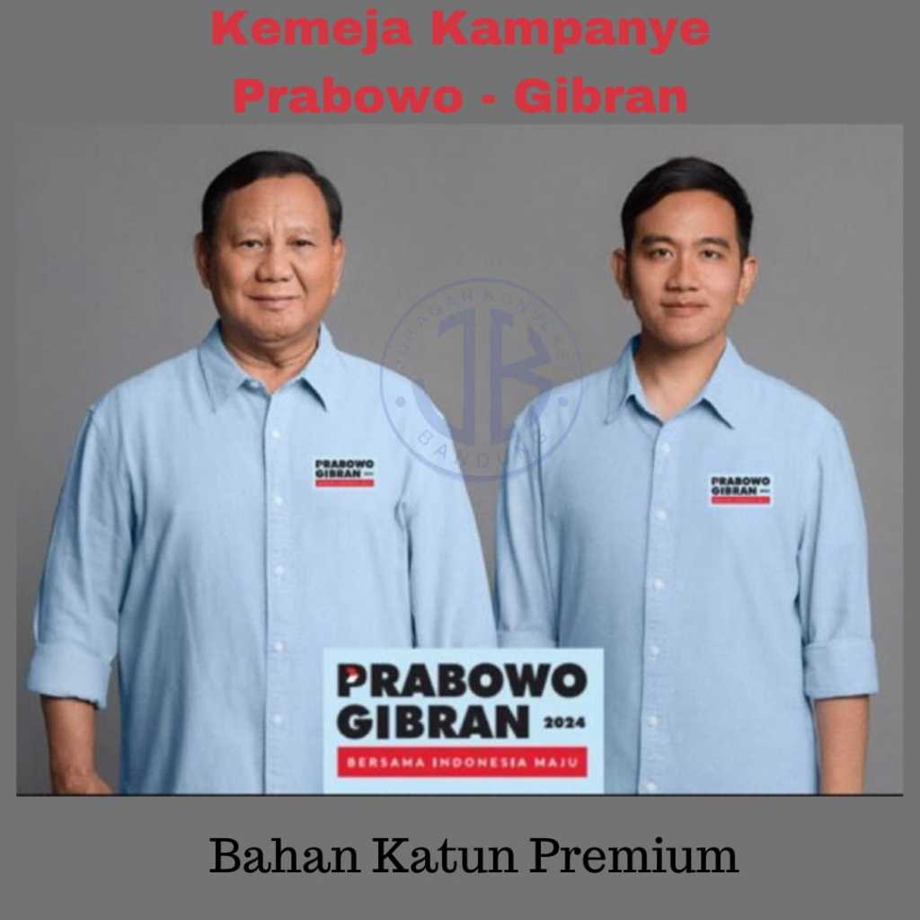 Jual Kemeja kampanye Prabowo Gibran 2024 | Shopee Indonesia