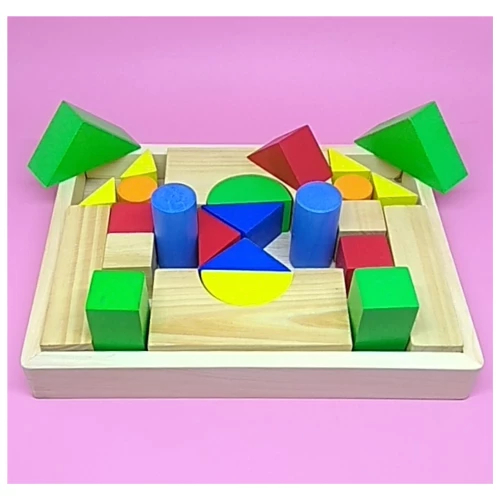 Jual Mainan Edukasi Anak City Block CB 26 Kayu Balok Susun Warna Blok ...