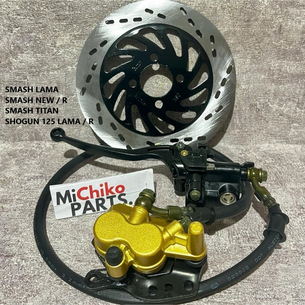 Jual Paket Master Cakram Depan Smash Lama Old New 110 Titan R Shogun 125 Lama R Set Piringan ...