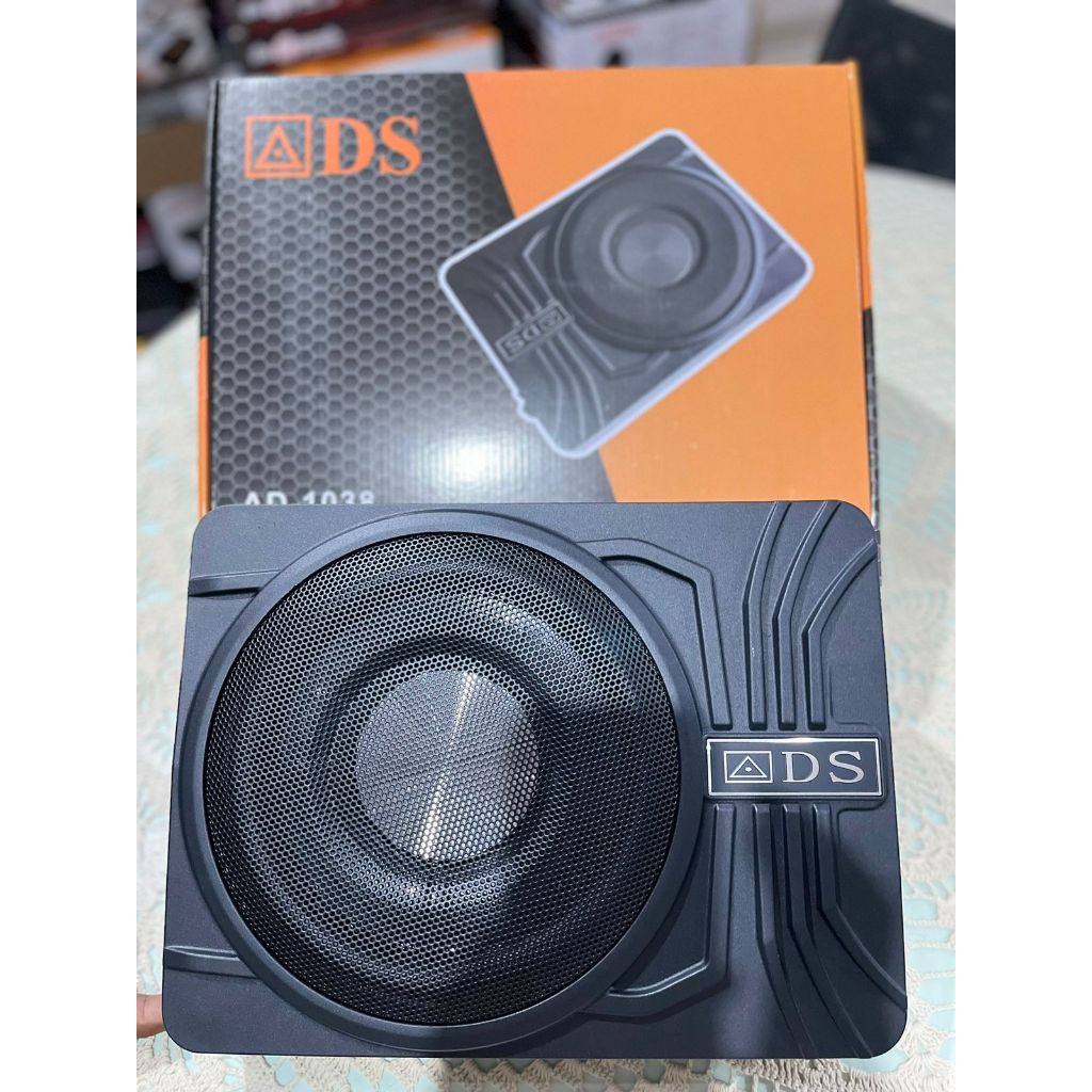 Jual SUBWOOFER KOLONG ADS AD-1038 AKTIF SUBWOOFER SLIM 10 INCH SCA AUTO ...
