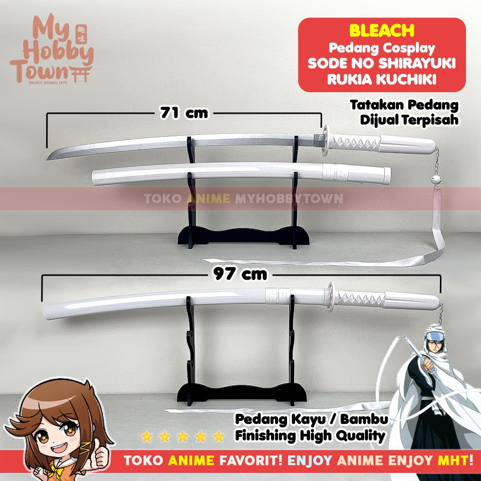Jual Replika Pedang Cosplay Anime Bleach Rukia Kuchiki Zanpakuto ...