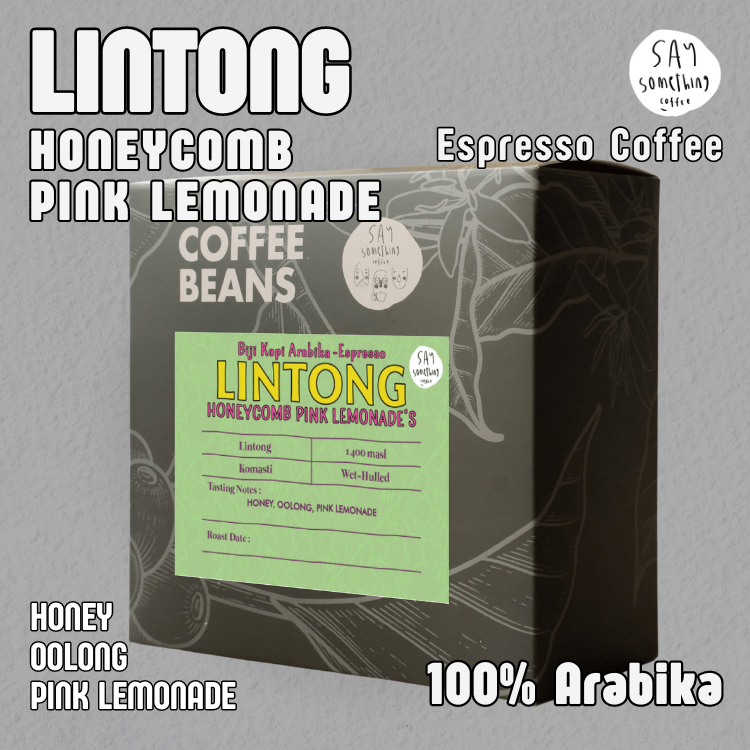 Jual Say Something Coffee Biji Kopi Arabika Sumatra Lintong Honeycomb ...
