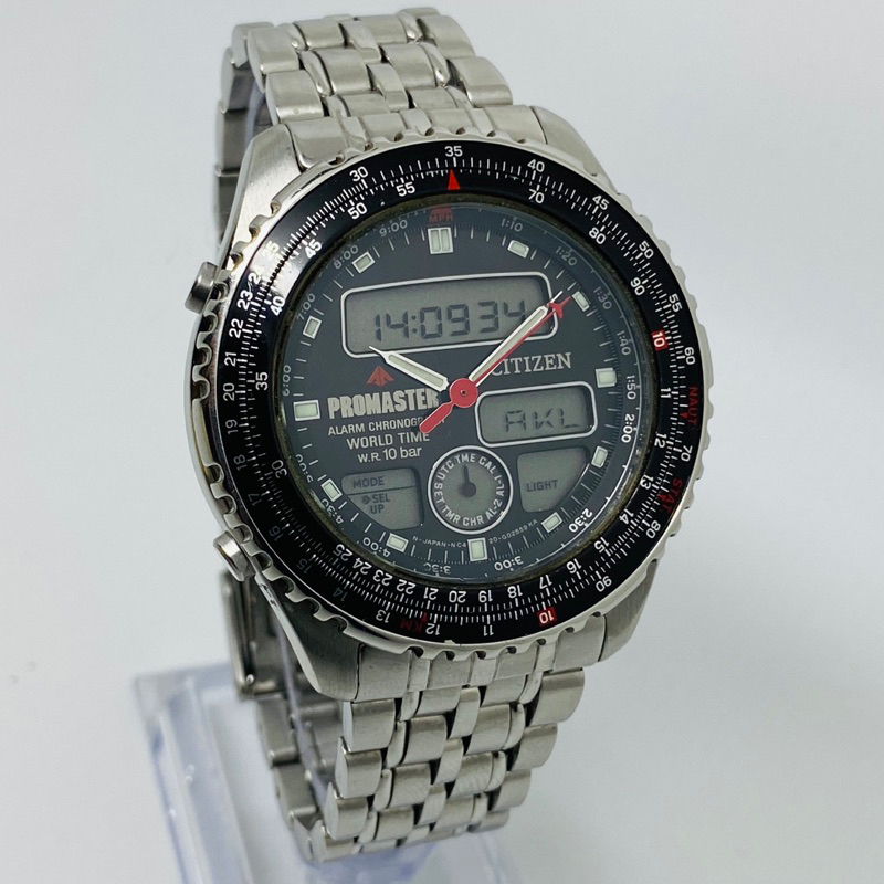 Jual Citizen Promaster C420-Q02071 Black Dial Analog-Digital Made in ...