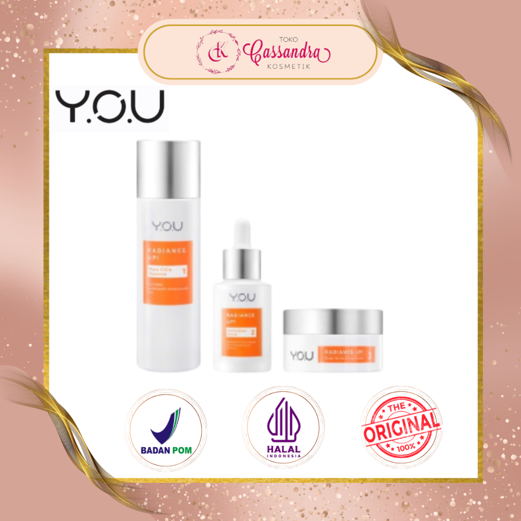 Jual YOU RADIANCE UP! ALL VARIANTS| ANTIOXIDANT SERUM/PURE CICA ESSENCE ...