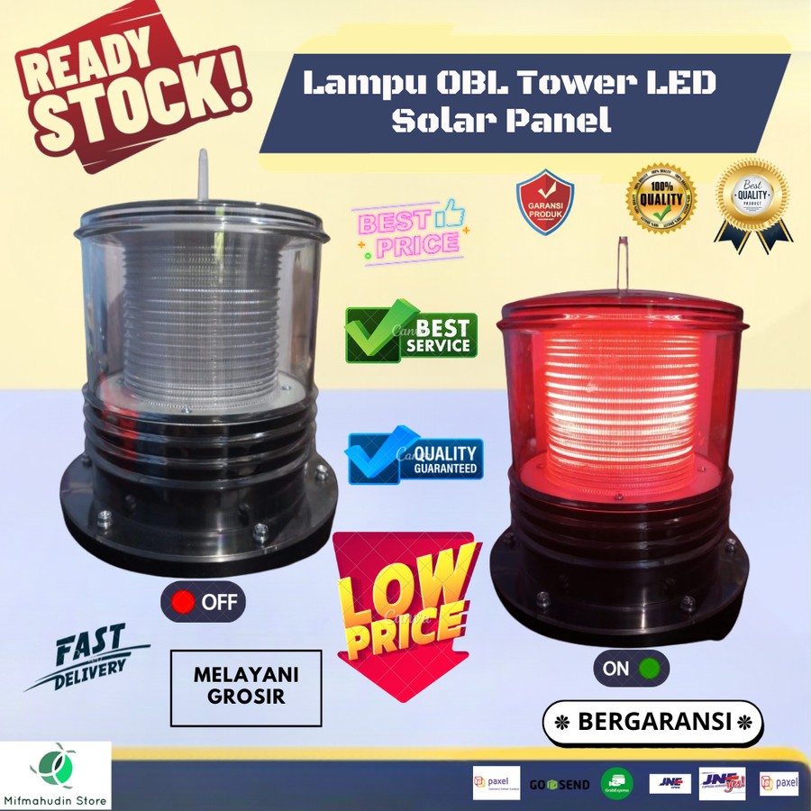 Jual Lampu OBL Tower LED Solar Panel | Shopee Indonesia