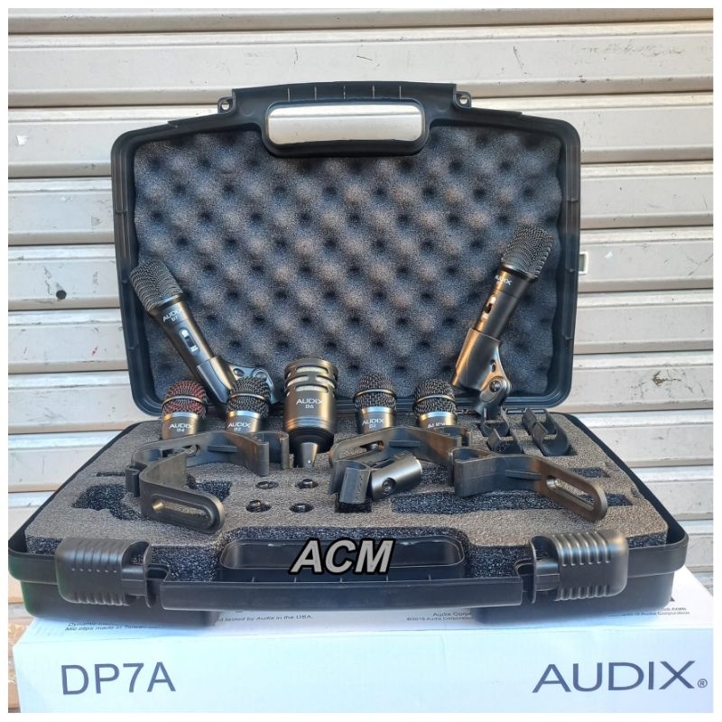 Jual MIC DRUM AUDIX DP7A PLUS KOPER DAN JEPITAN DRUM ISI 7 KIT DRUM ...