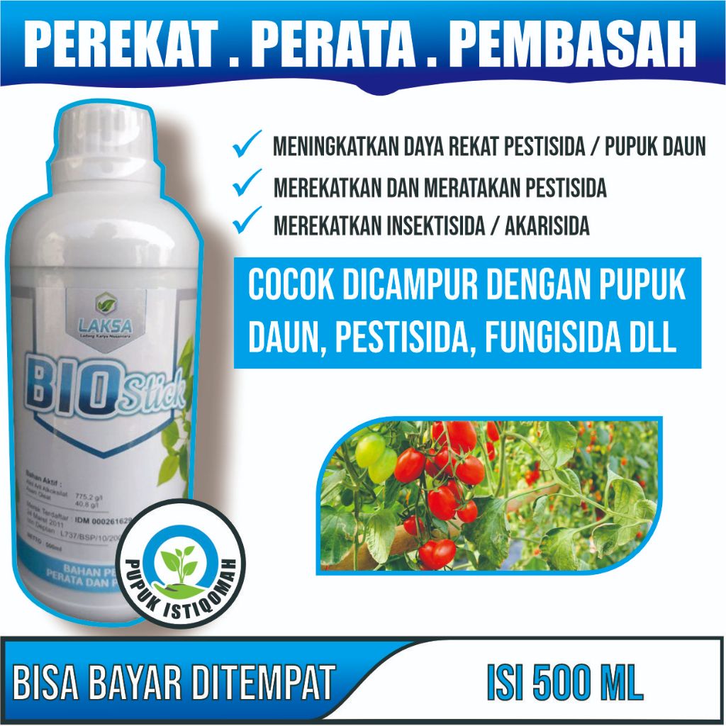 Jual BIO STICK 500ml Perekat Perata dan Pembasah - Meningkatkan Daya ...