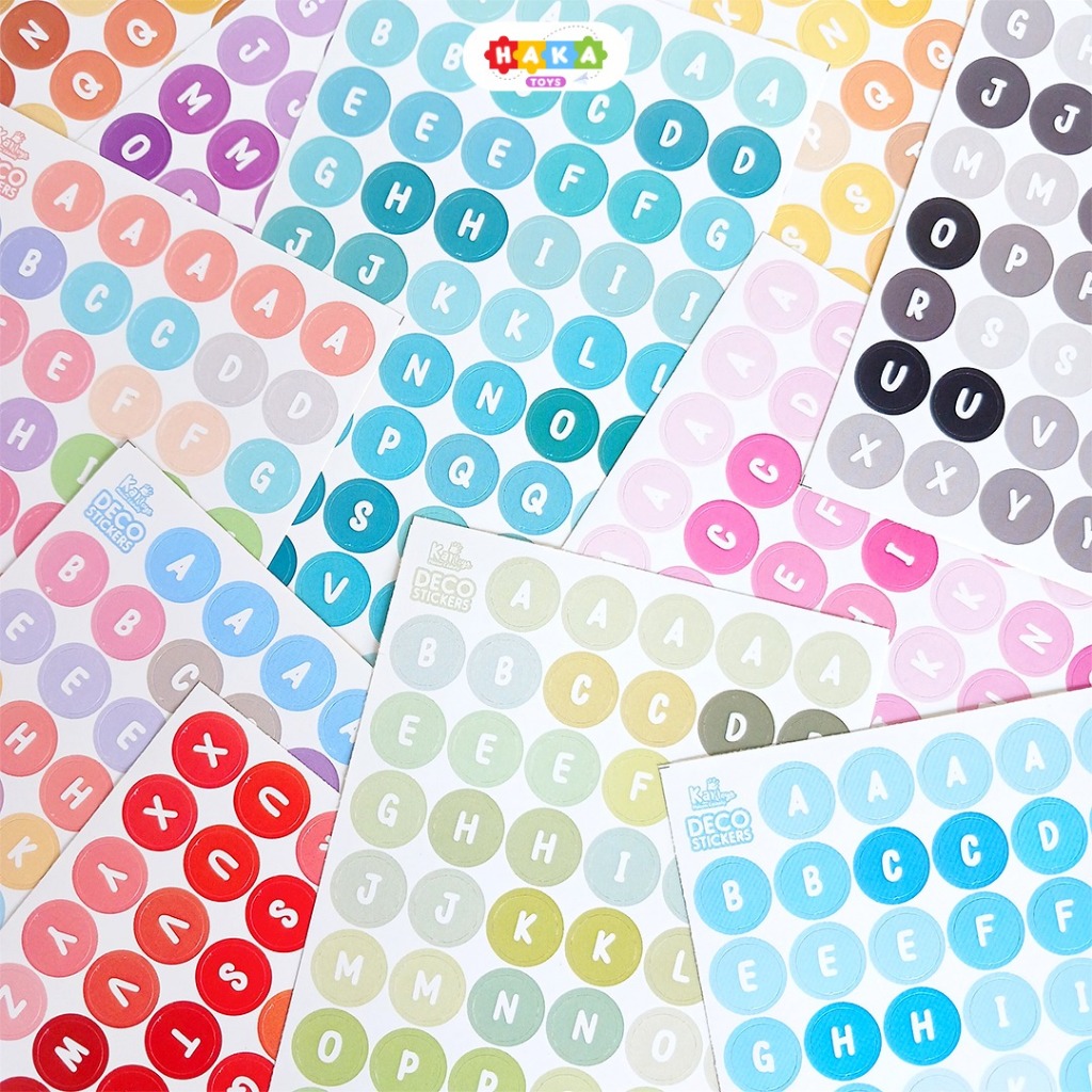 Jual Sticker Deco Huruf / Letter Sticker Tumblr Dekorasi DIY Scrapbook ...