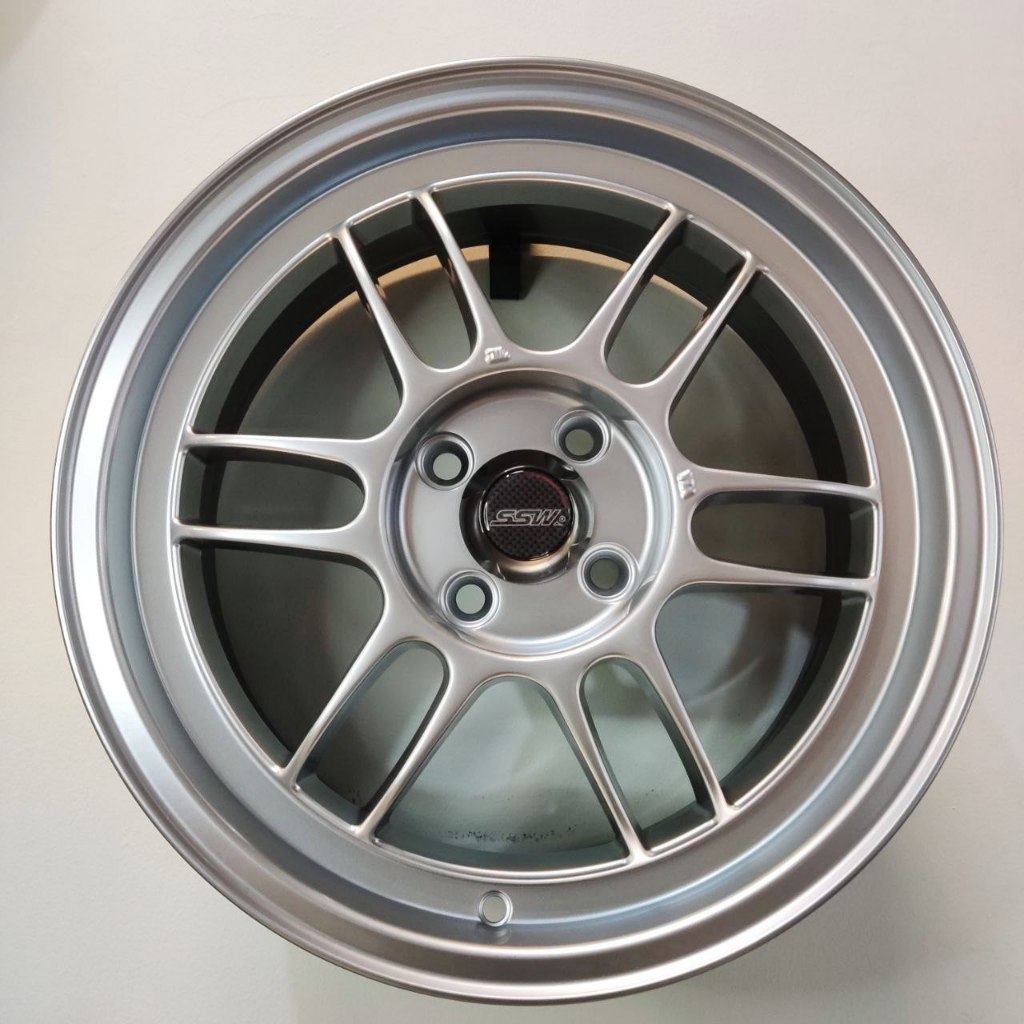 Jual VELG MOBIL ORIGINAL SSW WHEELS S165 ( RPF1 ) R16 x 7 4H 100 ET 42 ...