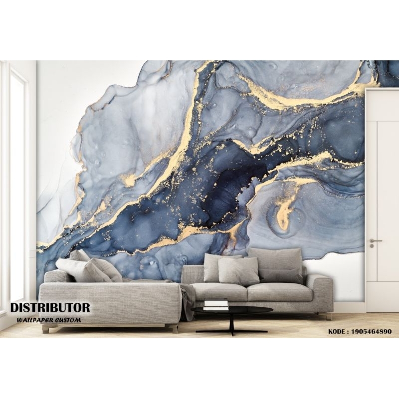 Jual Wallpaper Dinding Custom 3D Tema Marble | Marmer | Wallpaper Kamar ...