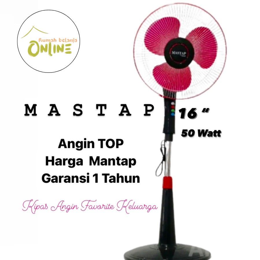 Jual Standfan Kipas Angin Berdiri Mastap 16in kipas berdiri kipas angin ...
