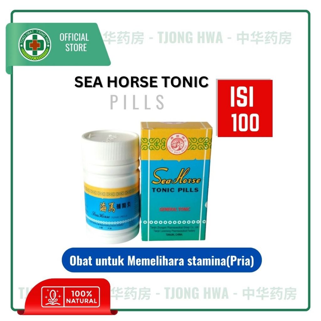 Jual Sea Horse Tonic Pills "Obat untuk Memelihara stamina" (Pria ...