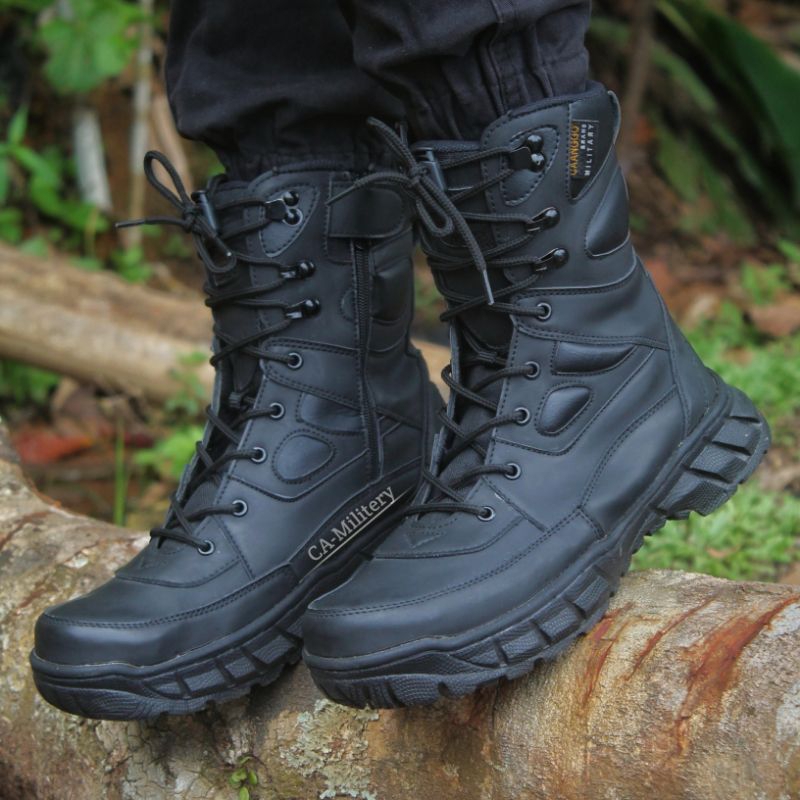 Jual Sepatu PDL TNI POLRI Security Tactical Safety Ujung Besi Brand ...