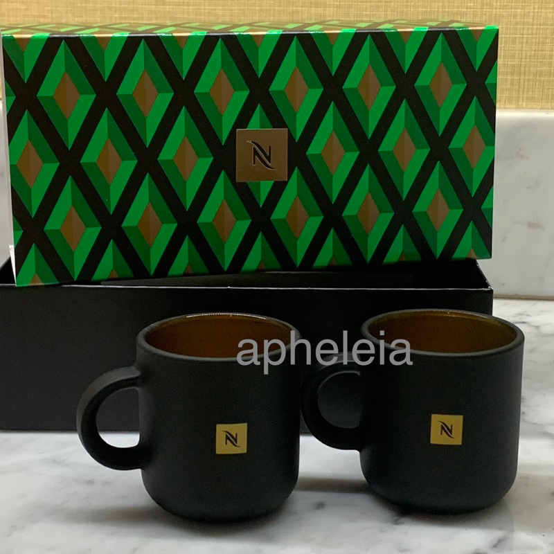 Jual Nespresso Espresso Coffee Cup Set Limited Edition | Shopee Indonesia