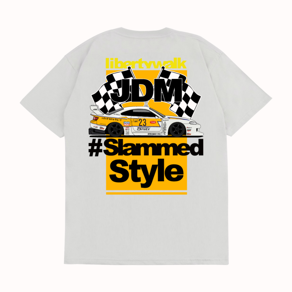 Jual KRMK Kaos T Shirt Baju Distro Unisex Gambar JDM LIBERTY WALK ...