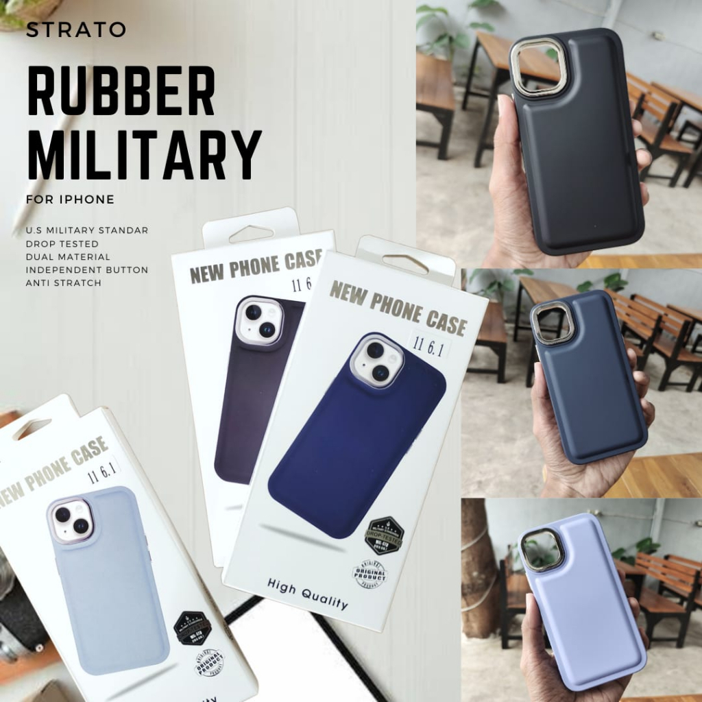 Jual New Rubber Military Case for Redmi 9A, A1/A2 New, note 12 4G, note ...