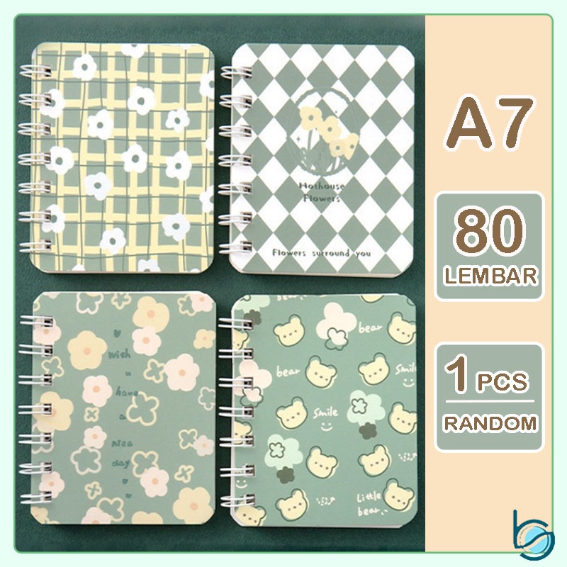 Jual Buku Catatan Kecil Ukuran A7/Mini Notebook A7 Motif Lucu Buku ...