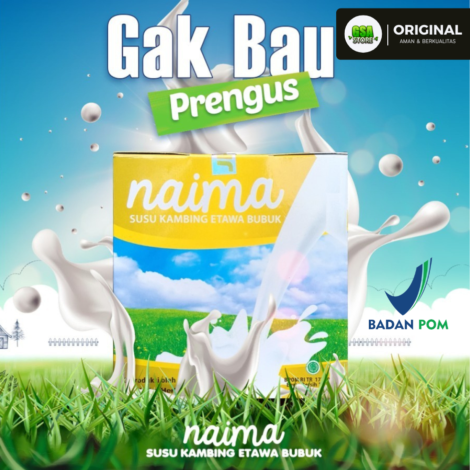 Jual Susu Kambing Etawa Naima Plus Madu Propolis Bee Pollen Original ...