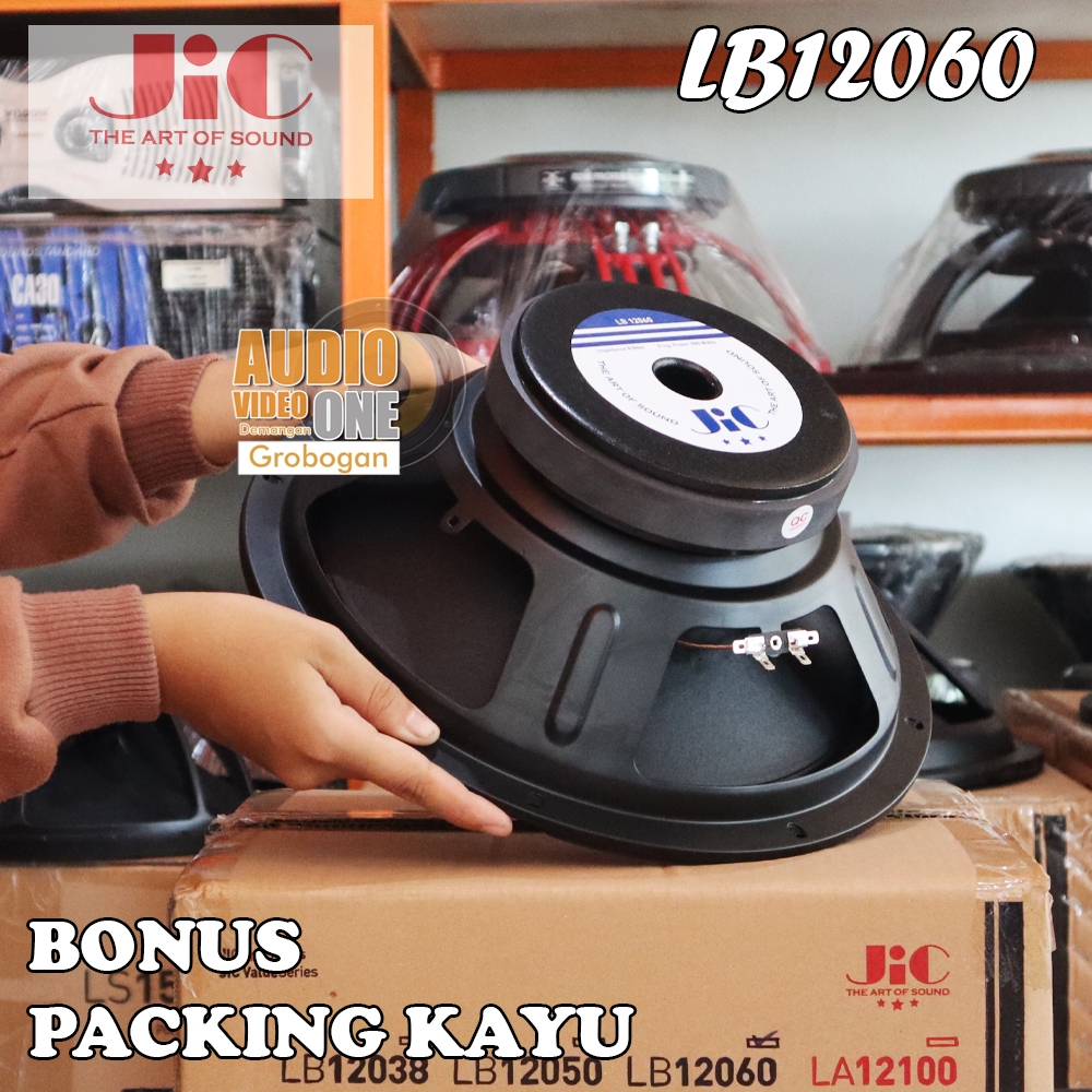 Jual Speaker JIC LB-12060 Spiker Komponen 12 Inch Spul 2.5 Inch Bonus ...