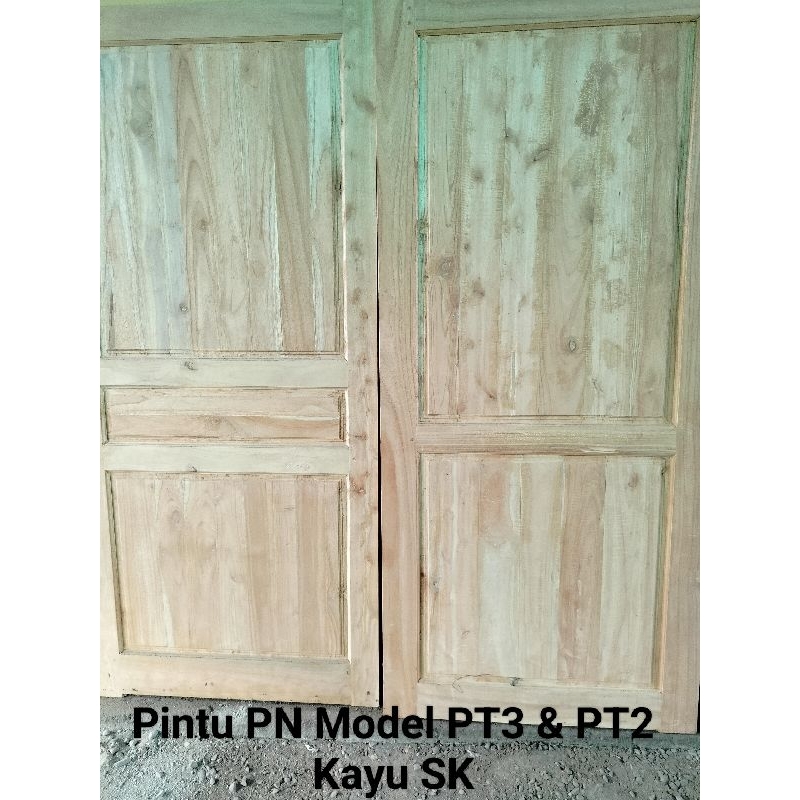 Jual Pintu Panel PT2 dan PT3 Jenis Kayu SK Pengiriman lewat Kargo utk luar kota. | Shopee Indonesia