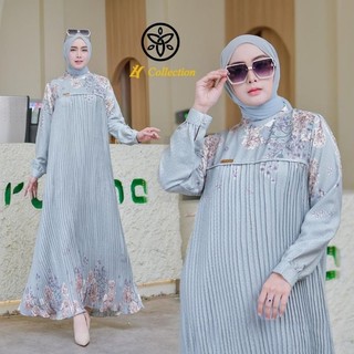 Jual Gamis Nadia Dress Bahan lionel richi / Gamis Pesta / Gamis Motif ...