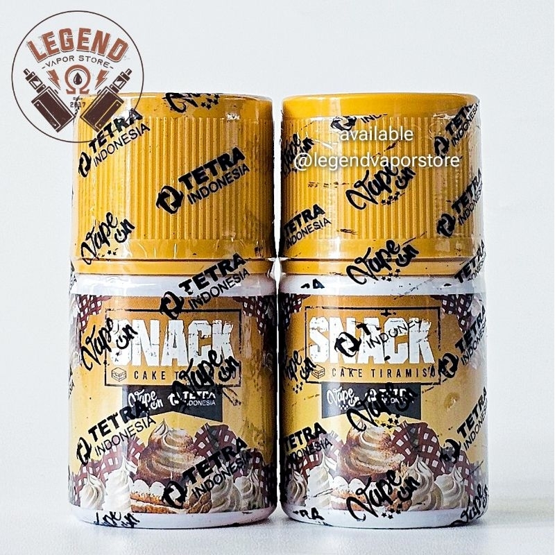 Jual FREEBASE - LIQUID SNACK Cake Tiramisu 60ML AUTHENTIC | Shopee ...