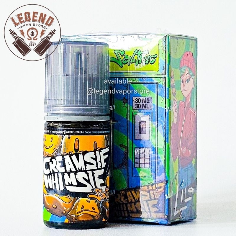 Jual SALT NIC - LIQUID CREAMSIE WHIMSIE Banana 30ML 30MG AUTHENTIC ...