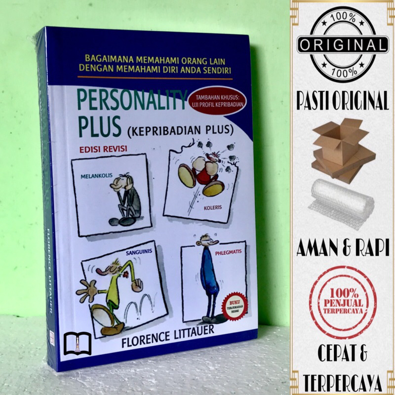 Jual Buku Personality Plus - Bagaimana Memahami Orang Lain Dengan ...