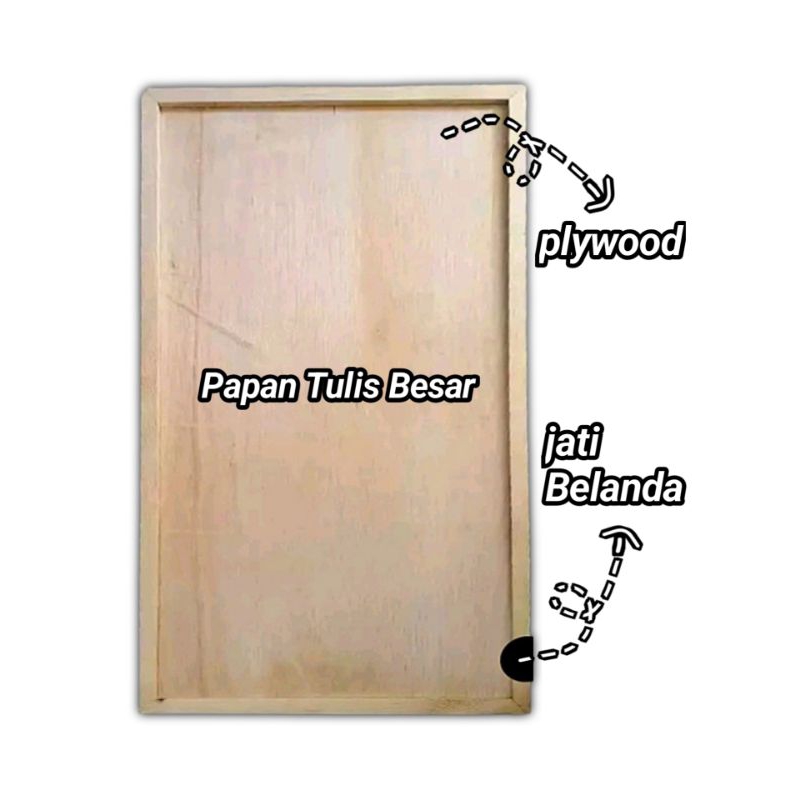 Jual Frame Kayu tanpa kaca 30x70 | 40x70 | 50x70 / Pigura kayu jati ...
