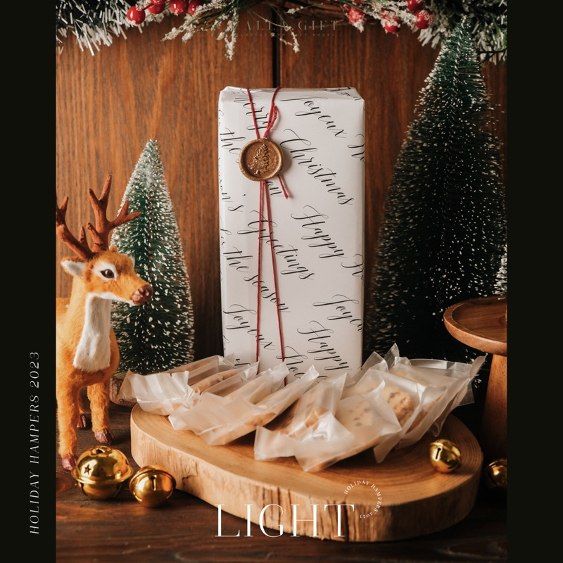 Jual LIGHT CHRISTMAS HAMPERS 2023 (cranberry sable cookies) | Shopee ...