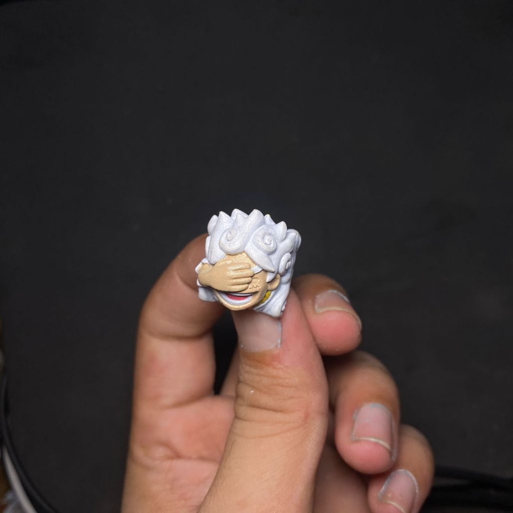 Jual One Piece Luffy Gear 5 Artisan Keycap For Cherry MX Switch Gateron ...