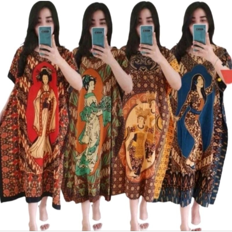 Jual 4 PCS DASTER LOWO JUMBO LD 130 RAYON PREMIUM HASNA BUMIL | Shopee ...