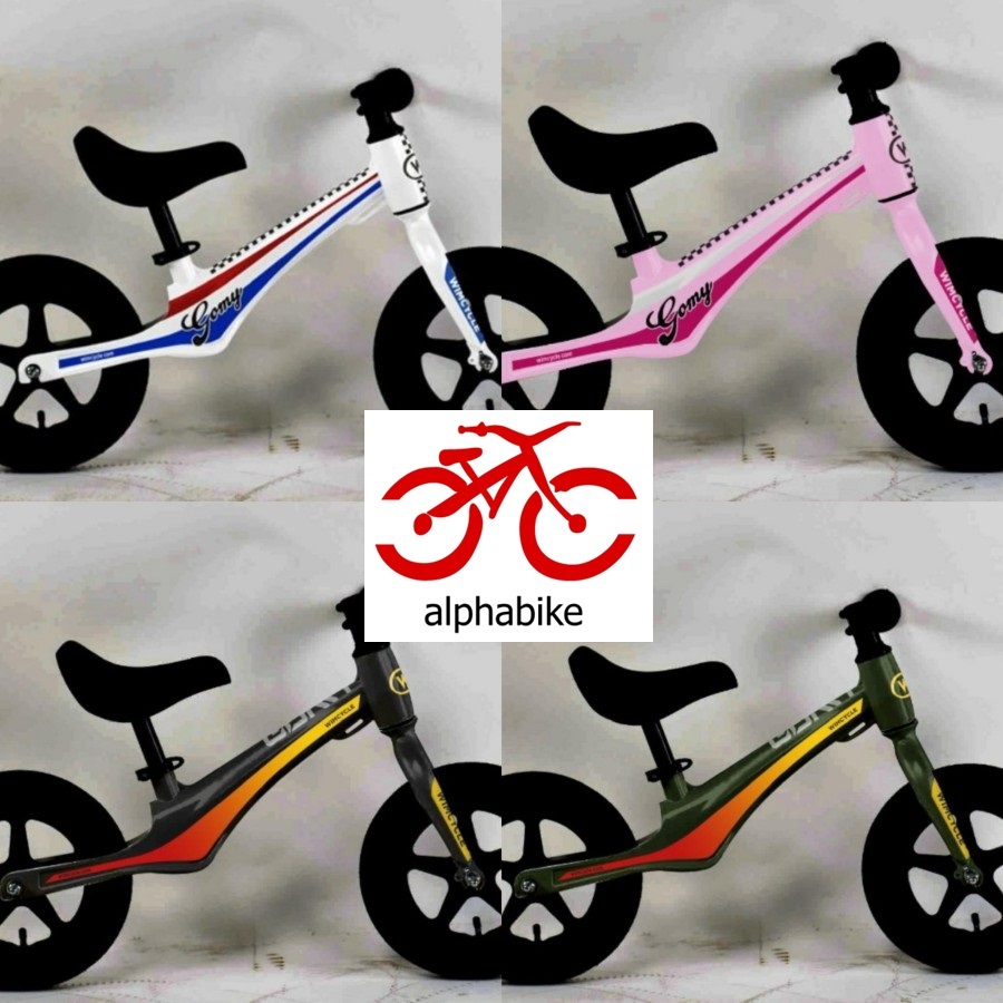 Jual SEPEDA ANAK 12 WIM PUSH BIKE GOMY | Shopee Indonesia