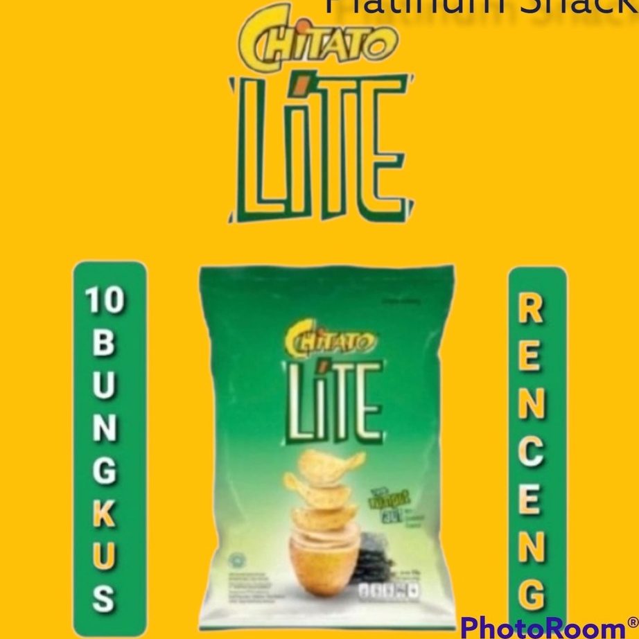 Jual Laris Chitato Lite Seaweed Flavour | Isi 10 @ 14 Gr | Rasa Rumput ...